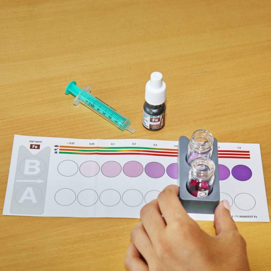 Pro AquaTest Fe JBL - Kit complet pour test Fer
